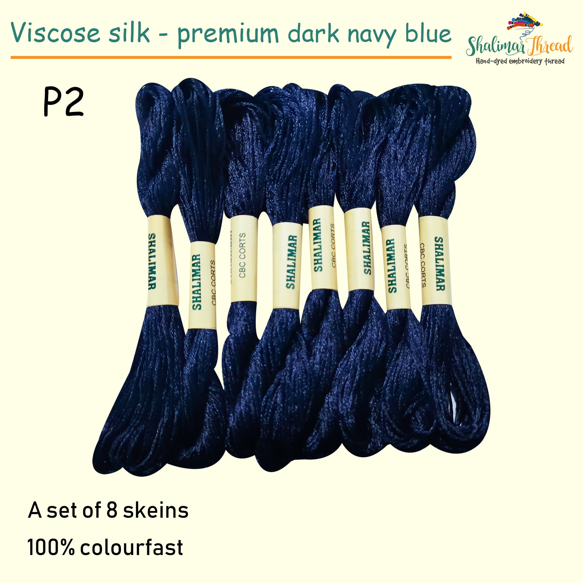 Viscose Silk Embroidery Thread Embroidery Project Thread - Etsy UK