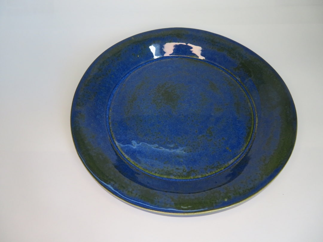 Blue Surf Plate - Etsy