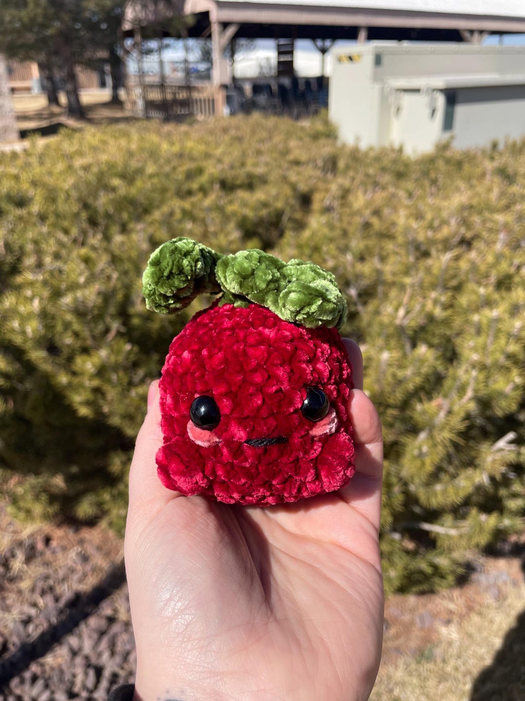 Radish Veggie Pals Plushie Handmade Plushie Crochet Vegetable Radish ...