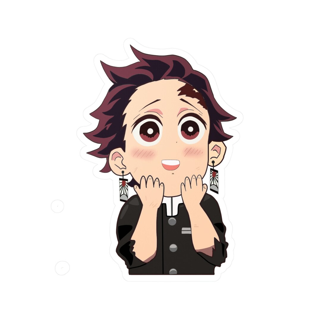 Tanjiro Demon Slayer Stickers Tanjiro Sticker Demon Slayer - Etsy