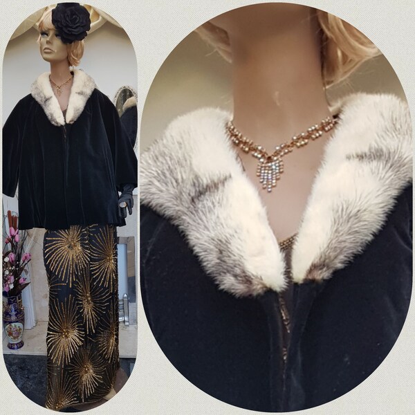 Velvet Opera Coat - Etsy UK