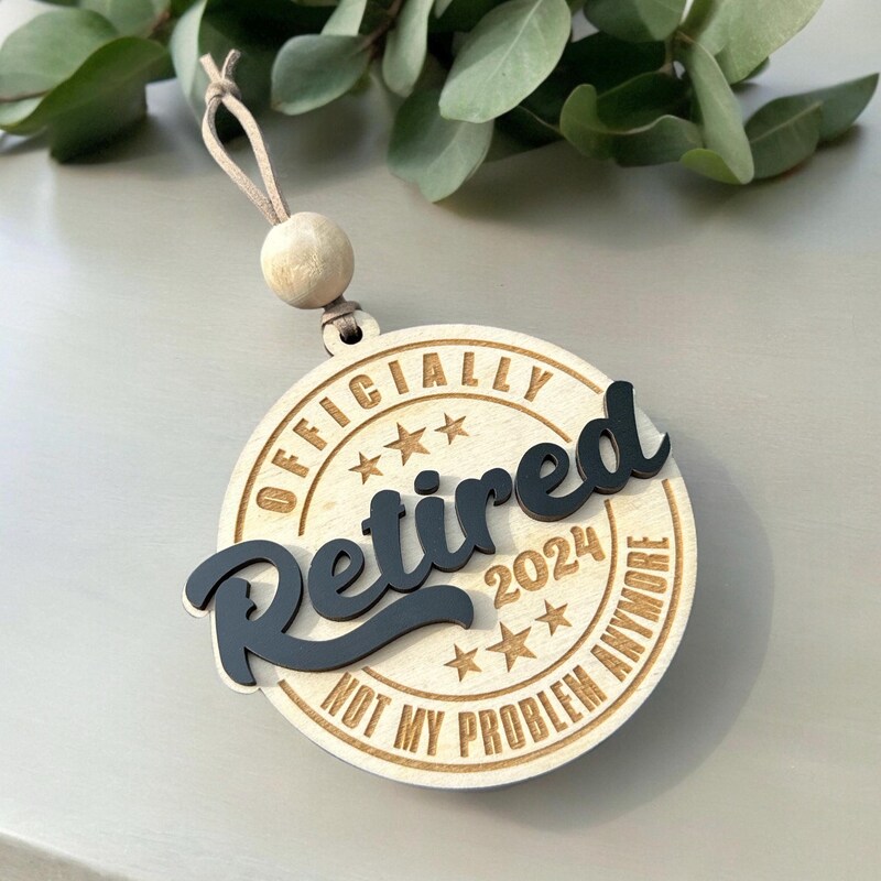 Retirement Ornaments - Etsy