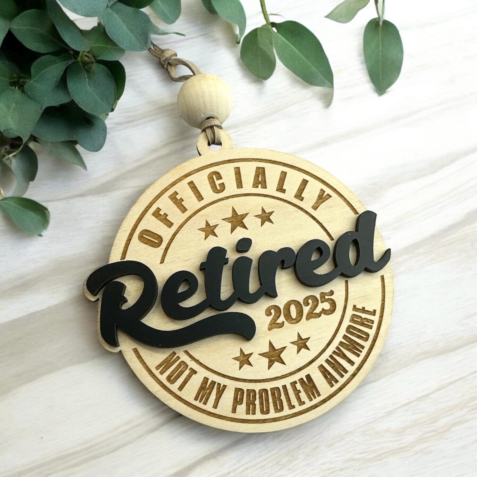 Officially Retired Ornament Retirement Gift, Retirement Keepsake ...