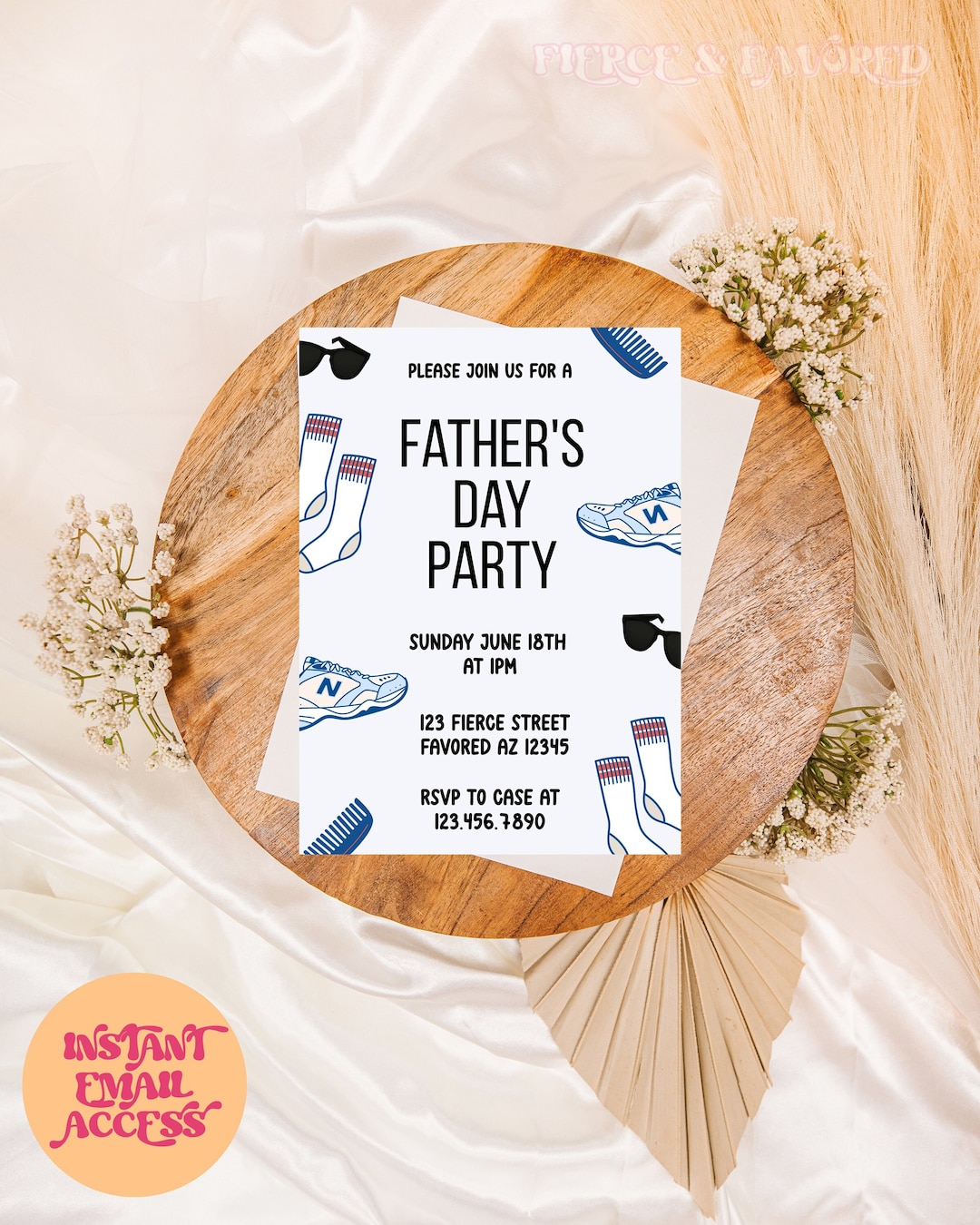 Father's Day Party Invitation: Dad Starter Pack (instant Download) - Etsy