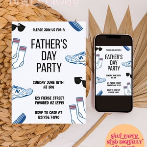 Father's Day Party Invitation: Dad Starter Pack (instant Download) - Etsy