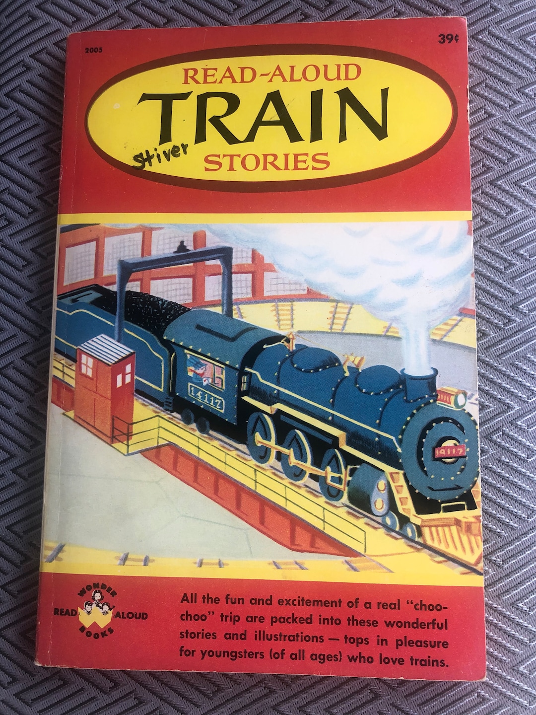 1957 Read Aloud Train Stories Children’s Book by Various Authors. - Etsy