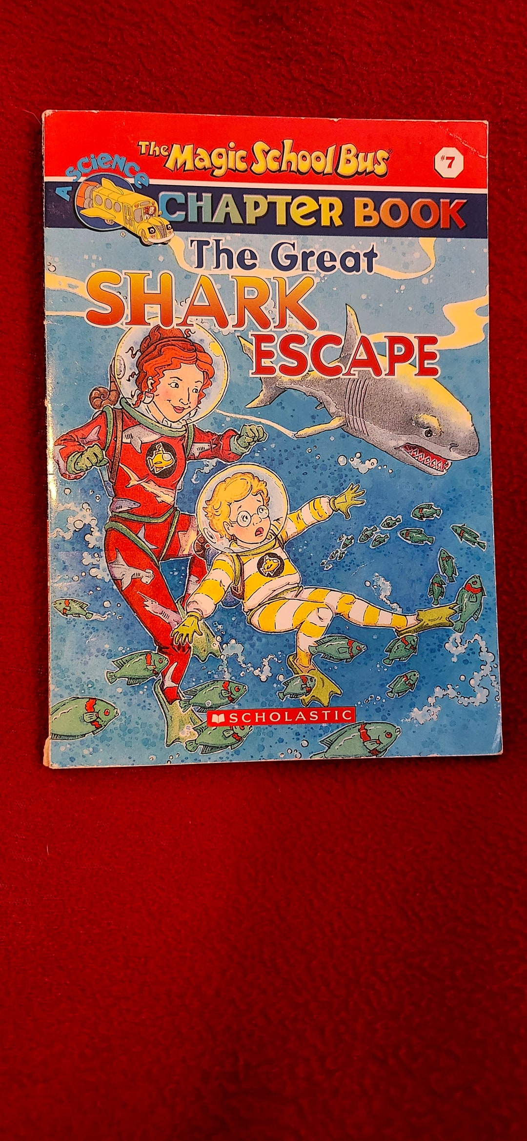 The Great Shark Escape--magic Schoolbus #7 Chapter Book - Etsy