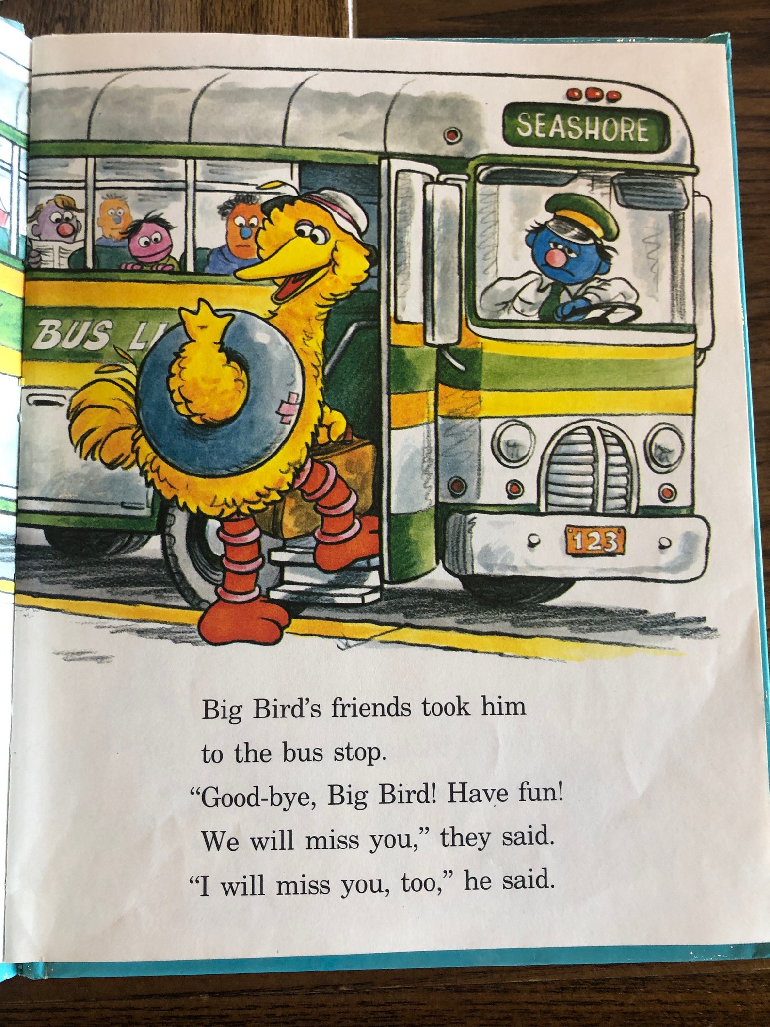 1985 Sesame Street I Want to Go Home by Sarah Roberts Illustrated by ...