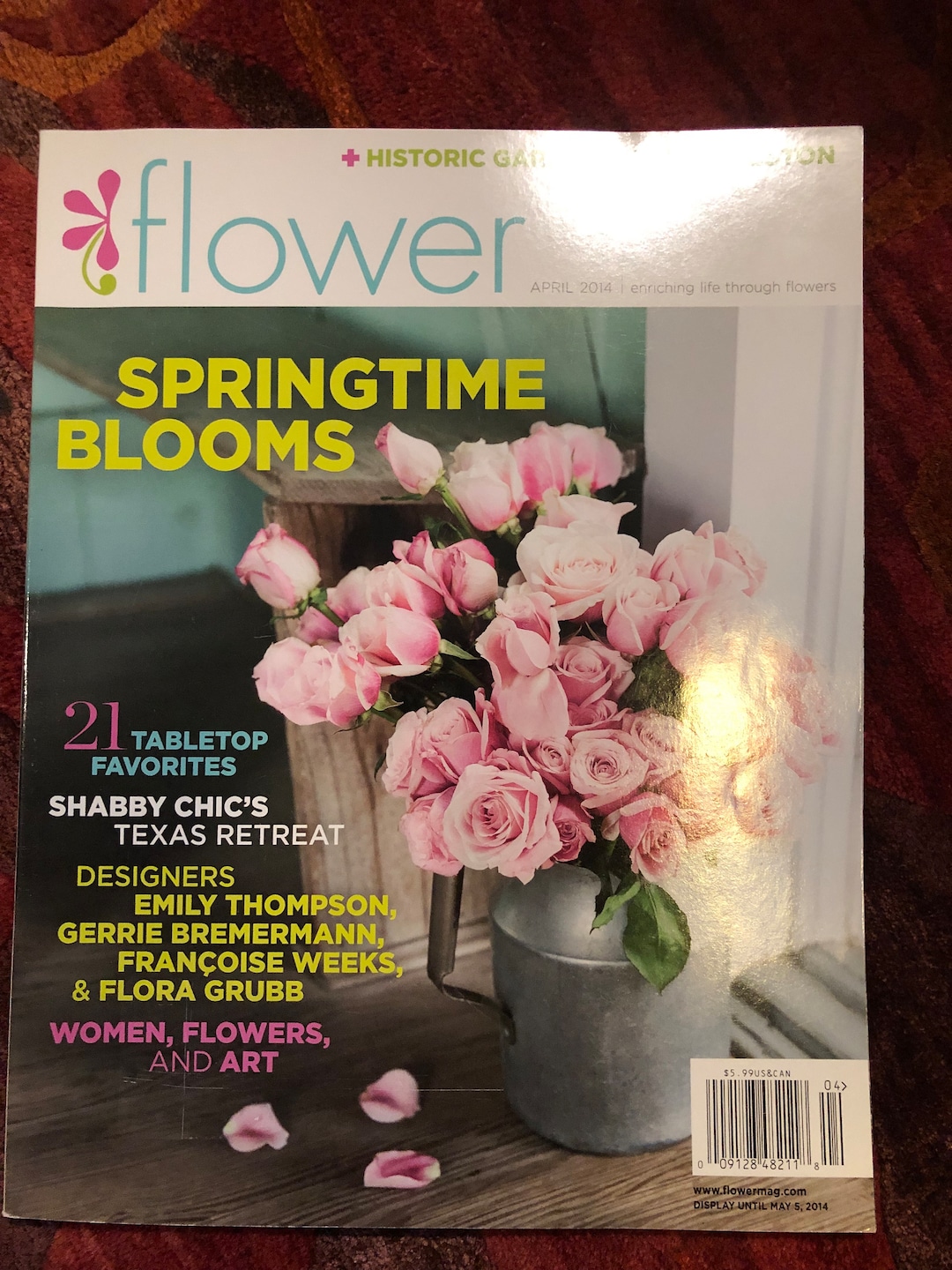 Flower Magazine April 2014 - Etsy