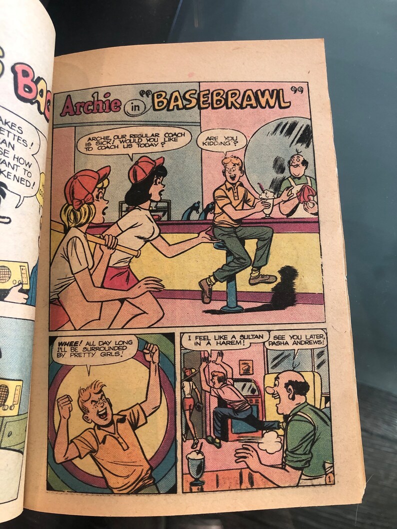 1978 Archie Andrews Full Color Comic Book - Etsy