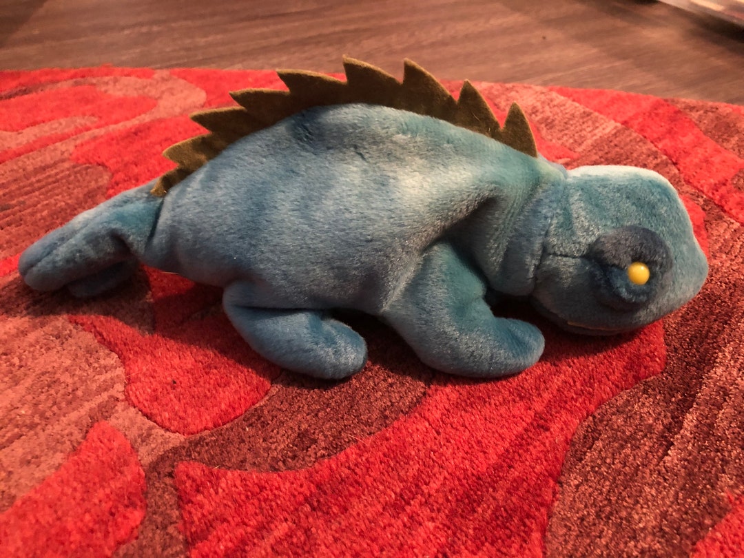 1997 Iggy the Iguana TY Beanie Baby - Etsy