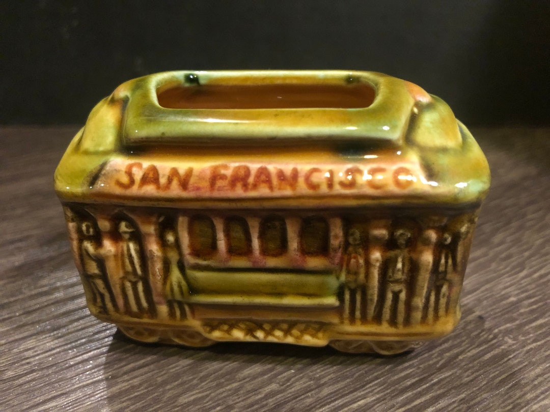 Tiny SNCO Ceramic San Francisco Train - Etsy