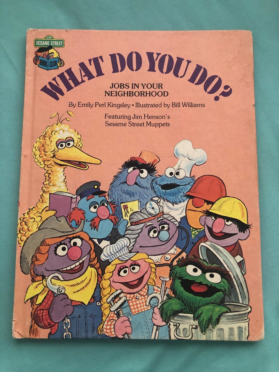1981 Sesame Street What Do You Do? by Emily Perl Kingsley Illustrated ...