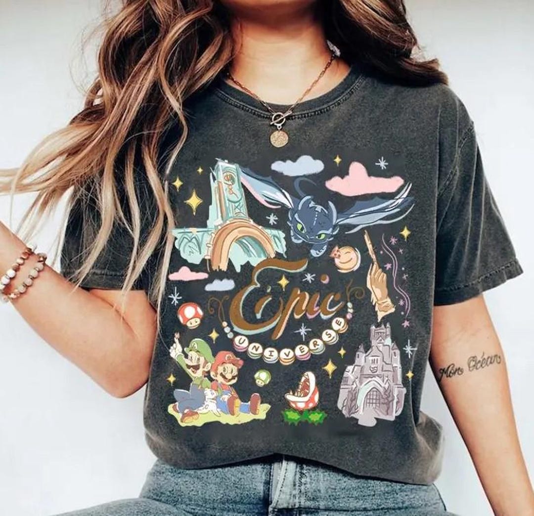 Universal Epic Universe Shirt, Family Universe Epic 2025 Shirt ...