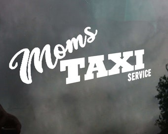 Moms Taxi Sticker - Etsy