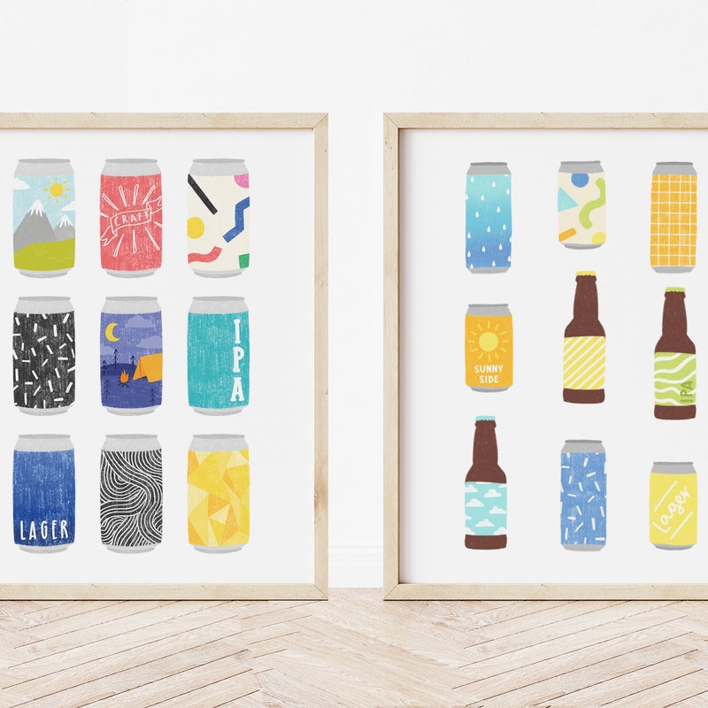 Beer Print - Etsy