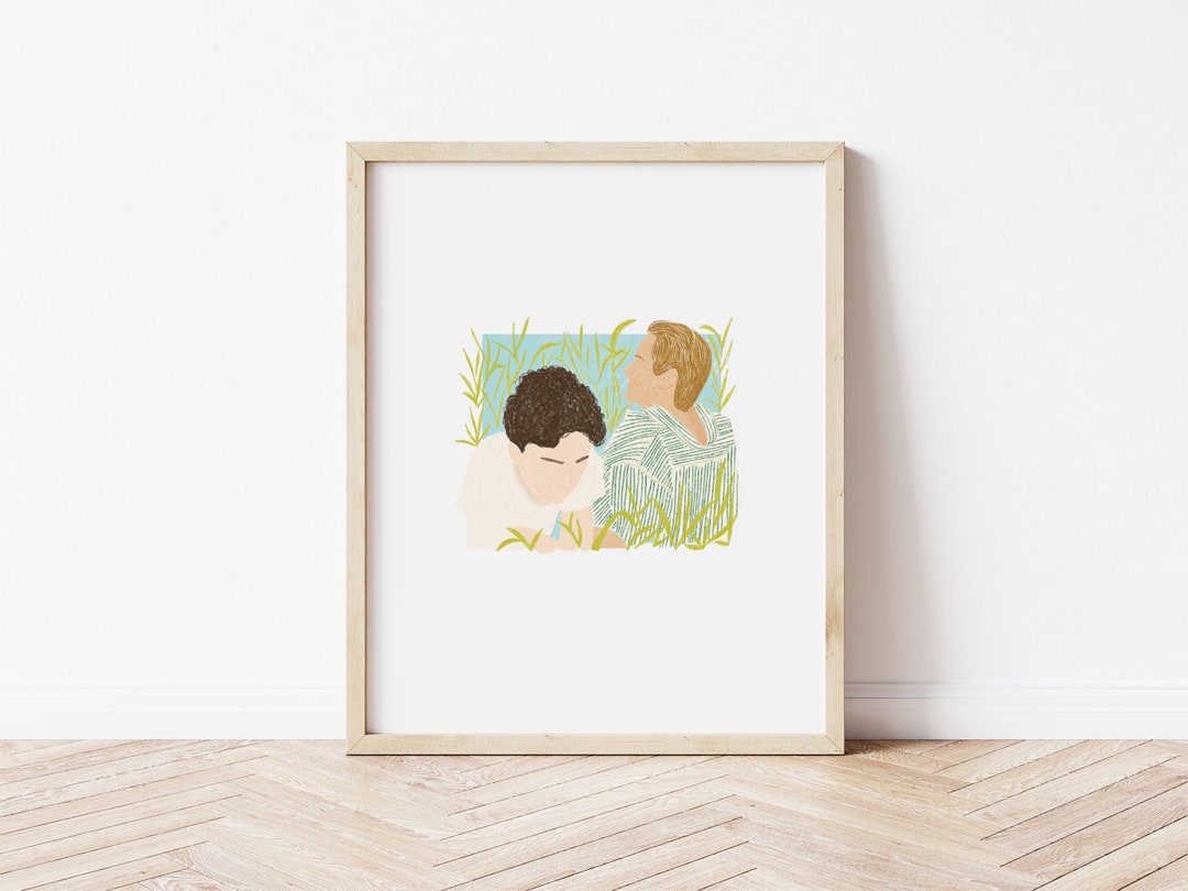 Call Me by Your Name Print Poster // Elio and Oliver // CMBYN - Etsy