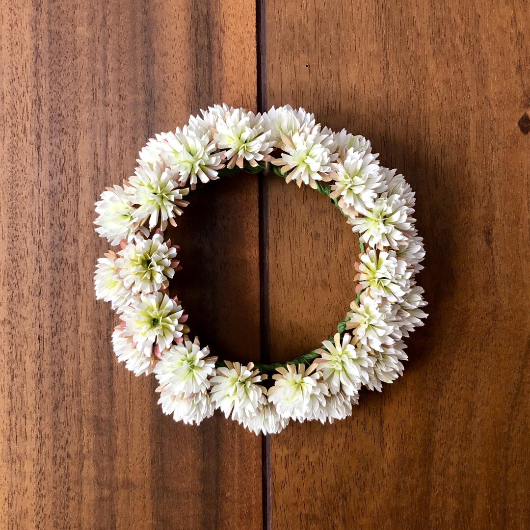 White Clover Flower Crown (small Size) | Paper Craft | Paper Art ...