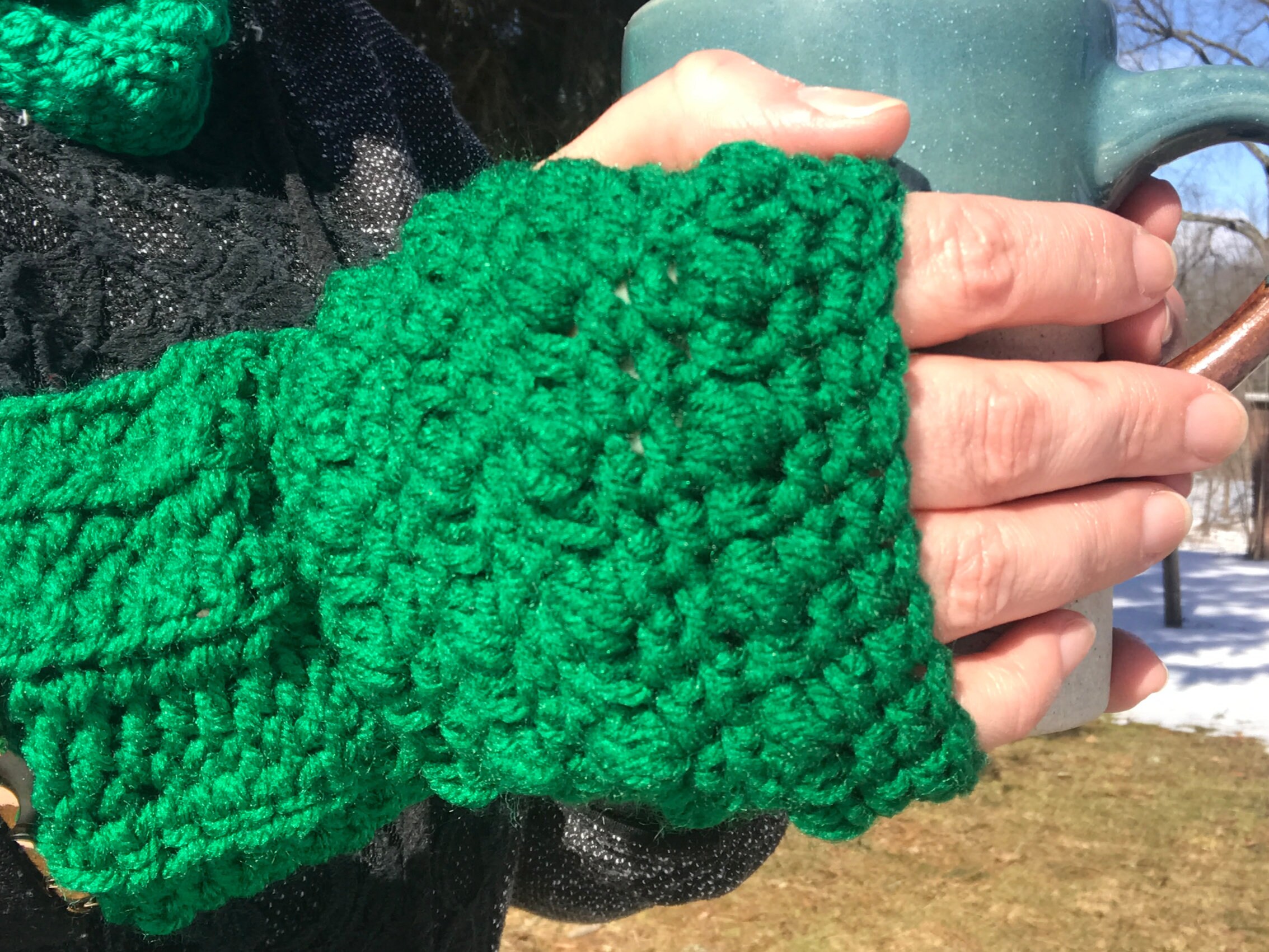 Kisses N Hugs Fingerless Gloves Pattern - Etsy