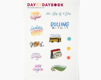 Day by Daybook Classic the Guided Journal Planner Created - Etsy
