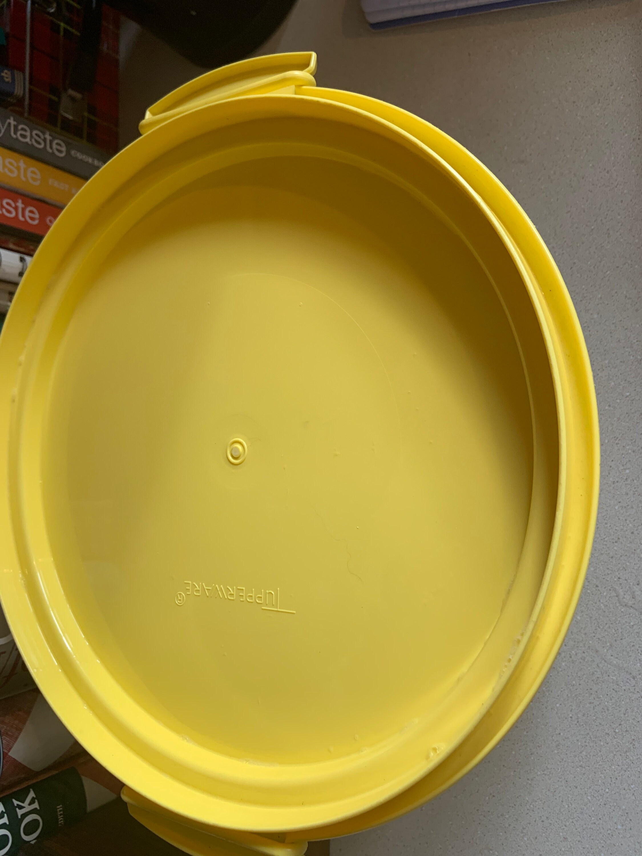 Vintage Tupperware Cake Carrier-round - Etsy