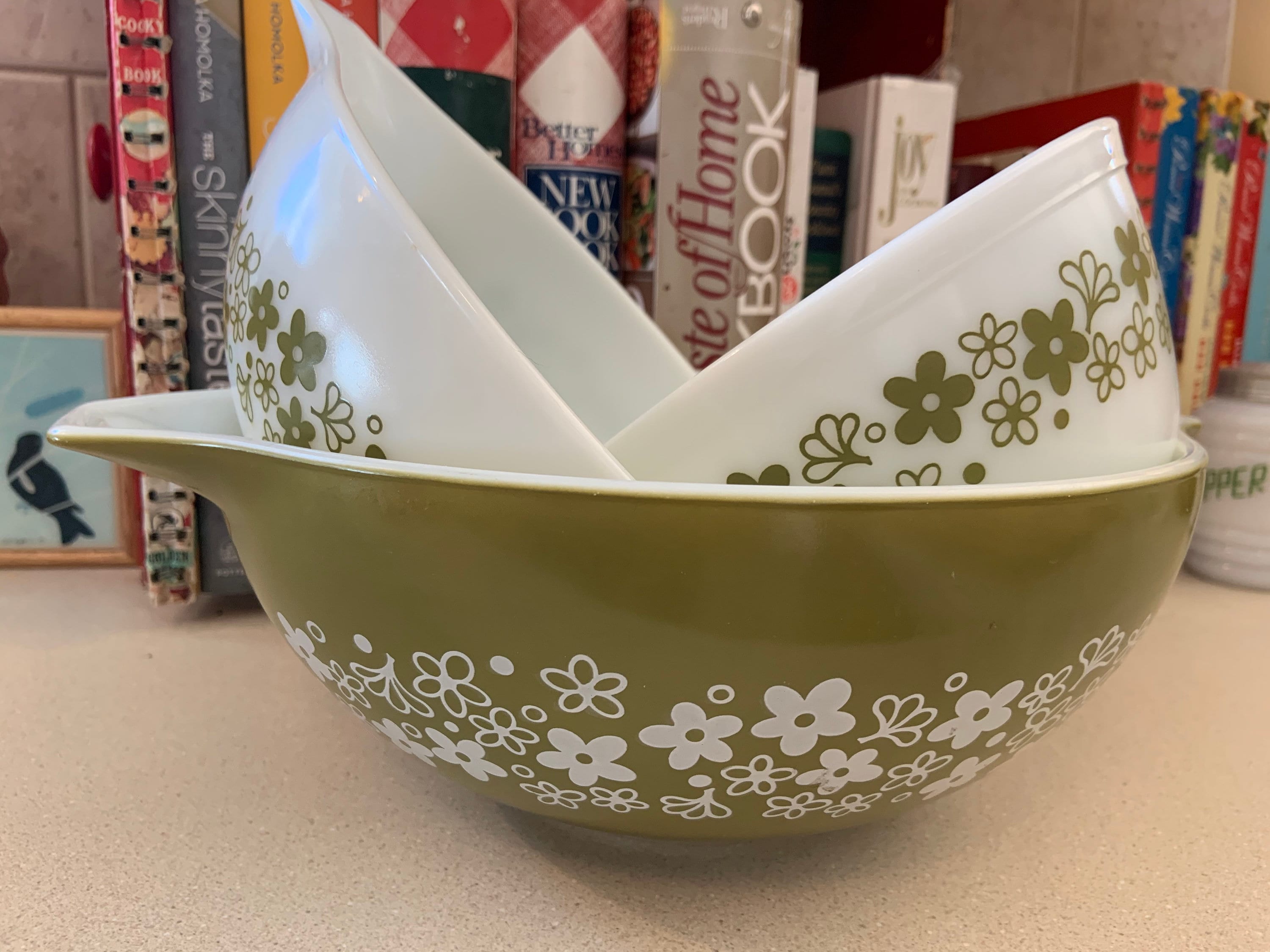 Vintage Pyrex Spring Blossom Cinderella Bowls | Etsy