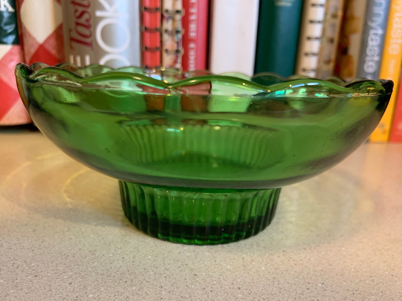 Vintage E.O. Broday M2000 Cleveland Glass Bowl - Etsy