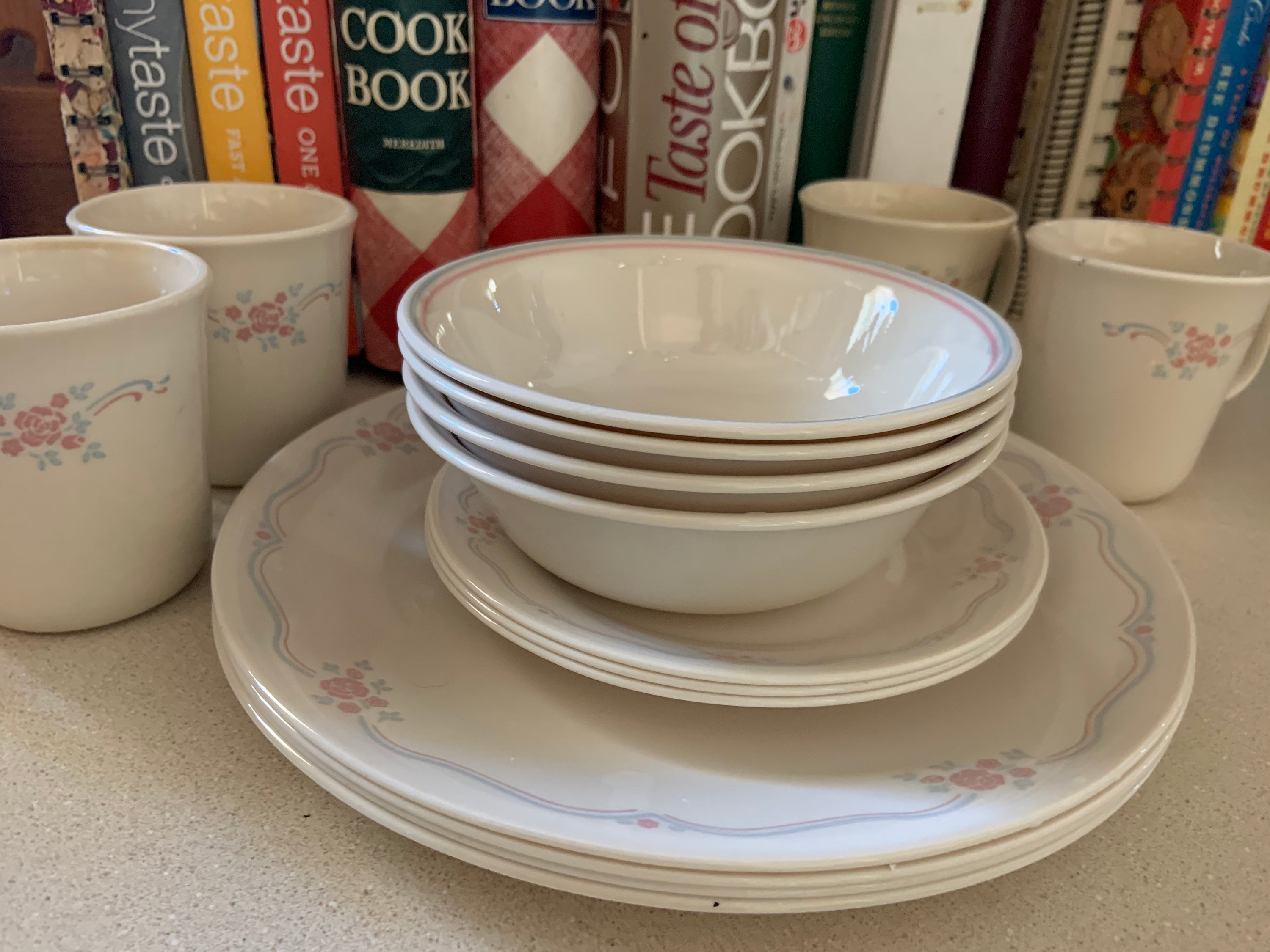 Vintage Corelle/corning English Breakfast-16pieces | Etsy