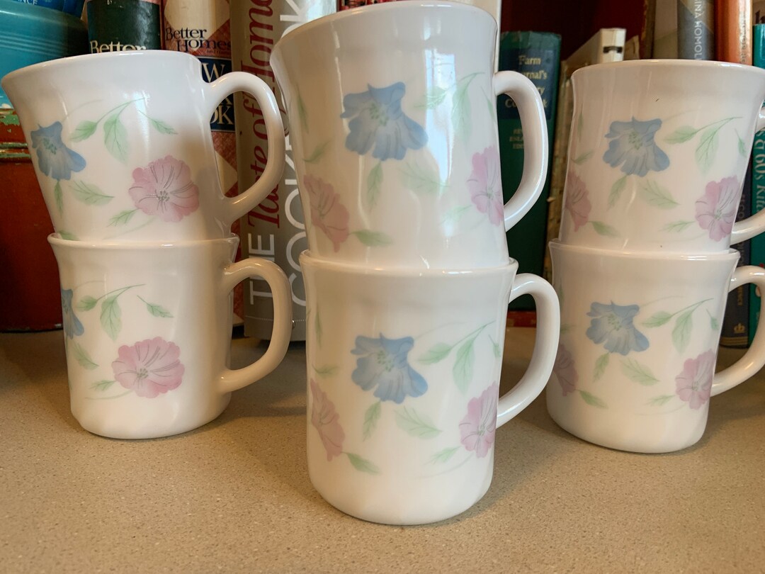 Vintage Arcopal France Dinnerware, Chloe Collection, Set of 6 Dinner ...