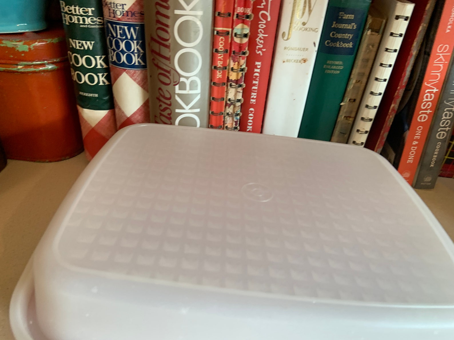 Vintage Tupperware Paprika Collection Large Marinator and Two - Etsy