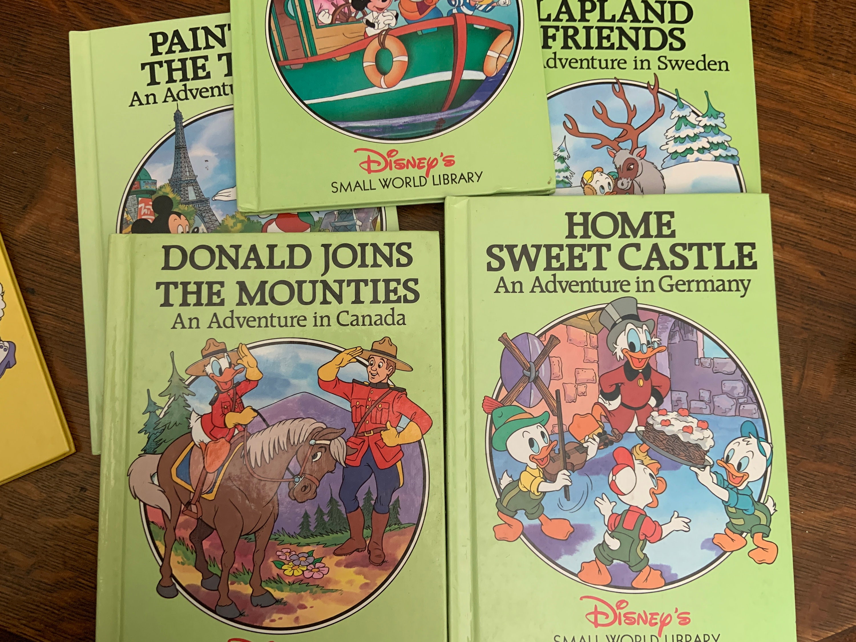 Vintage Grolier Books Disney's Small World Library - Etsy
