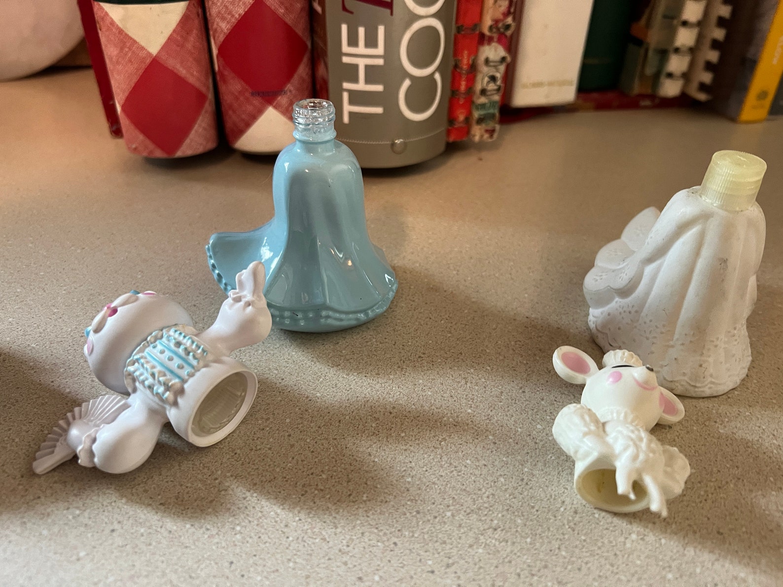 Vintage Avon Cologne Bottles Cat and Mouse Bride - Etsy