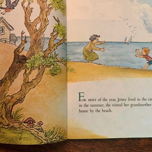 Vintage A Little Golden Book Jenny's Surprise Summer - Etsy