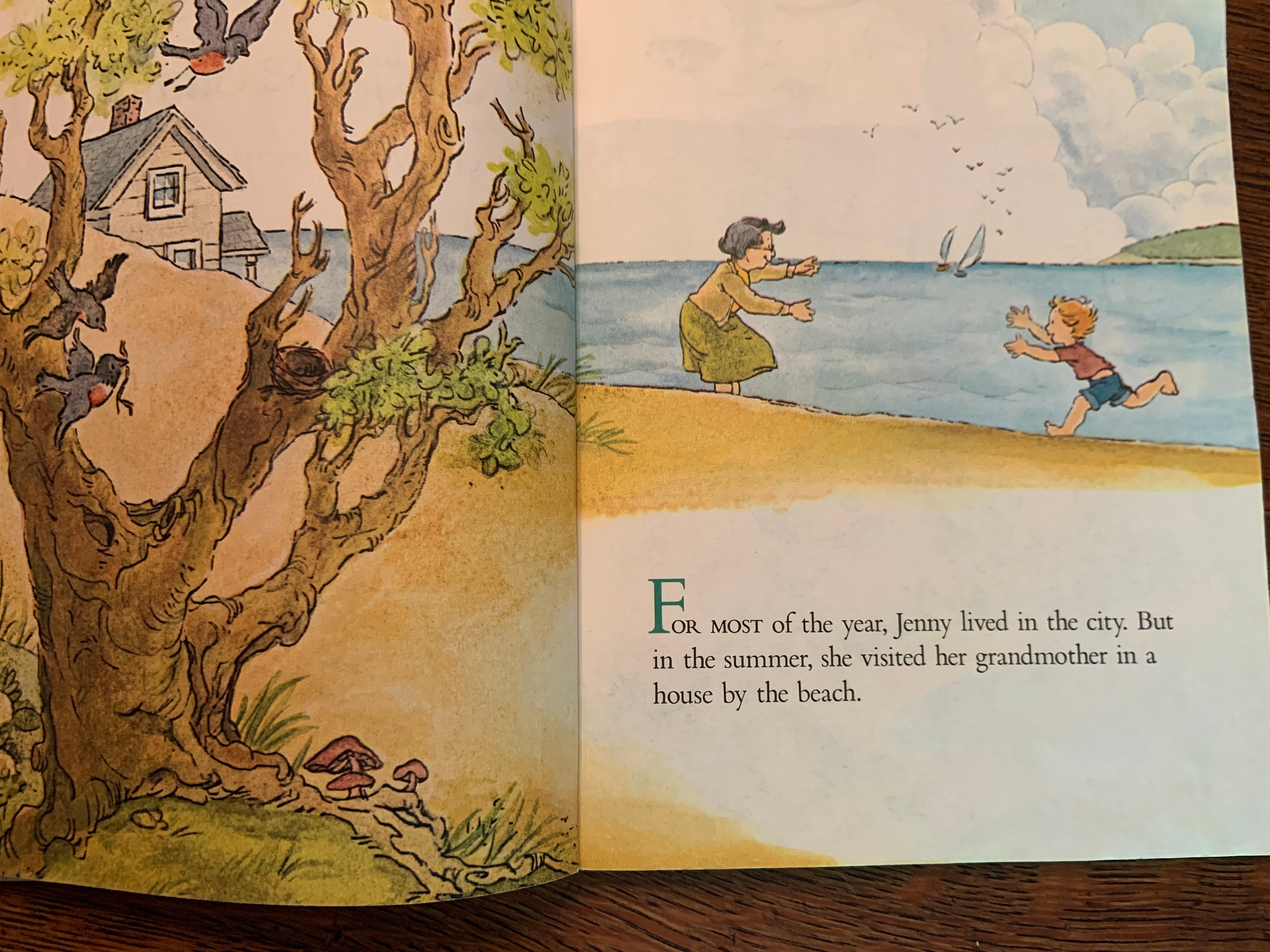 Vintage A Little Golden Book Jenny's Surprise Summer - Etsy