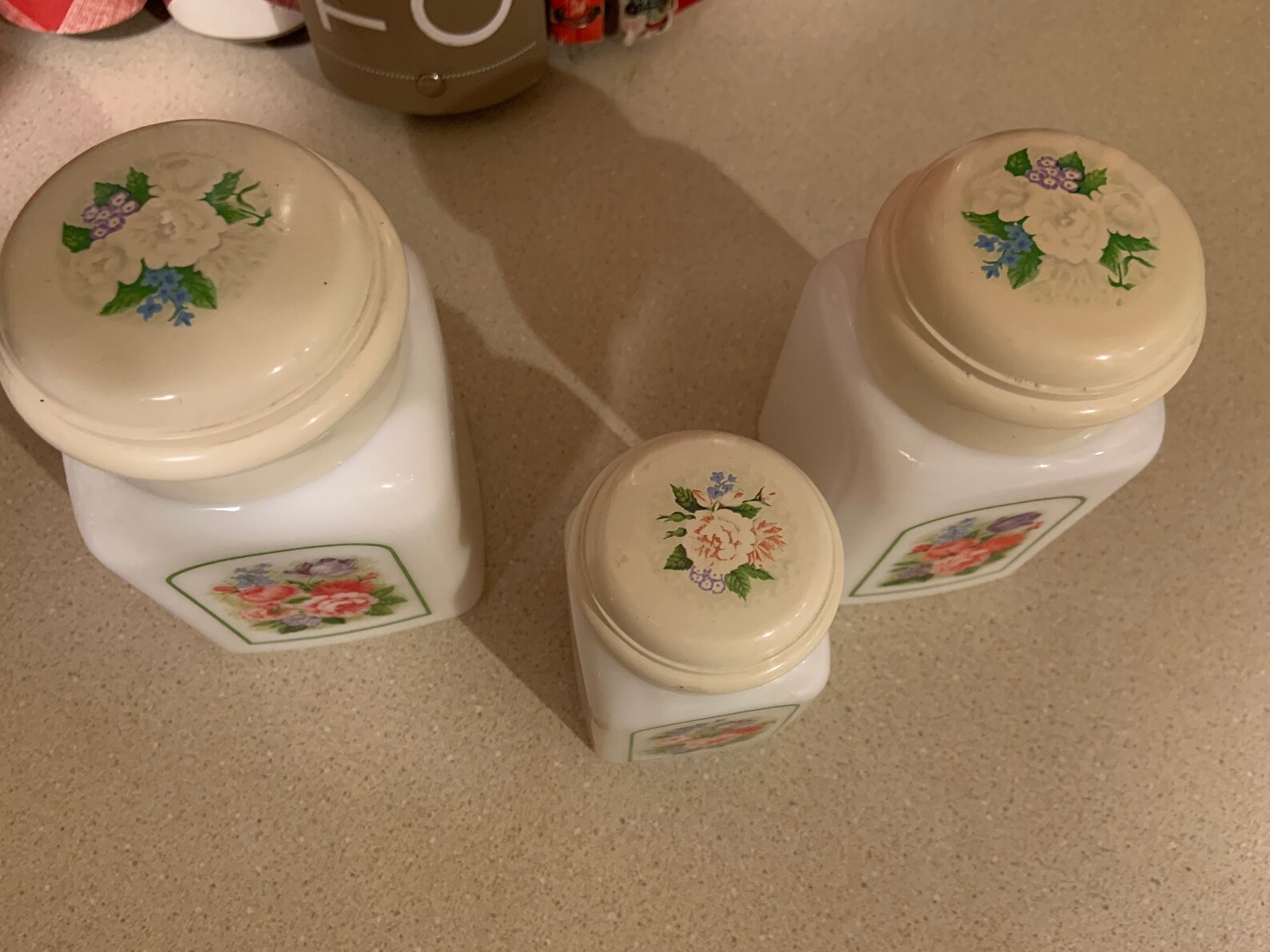 Vintage Avon Country Garden Jars Set of 3 - Etsy