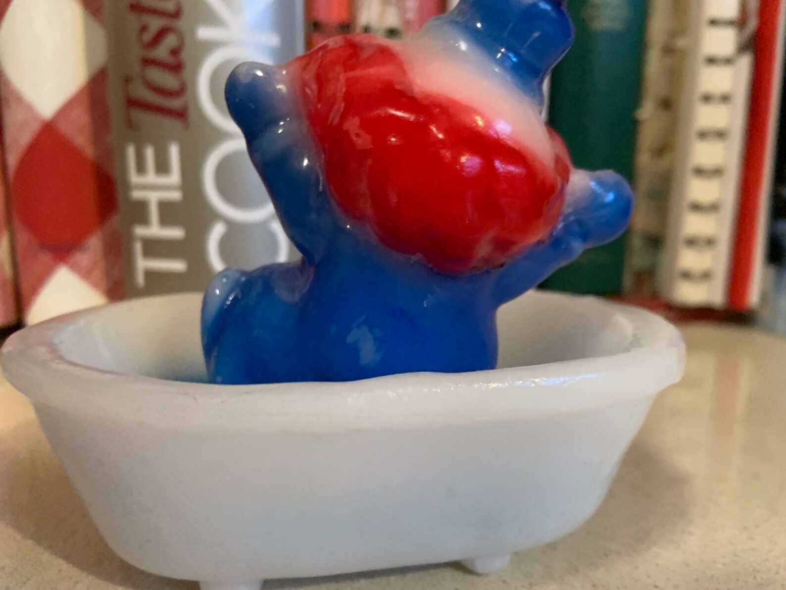 Vintage Candle, Clown in a Bathtub - Etsy