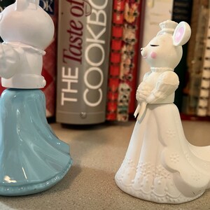 Vintage Avon Cologne Bottles, Cat and Mouse Bride - Etsy