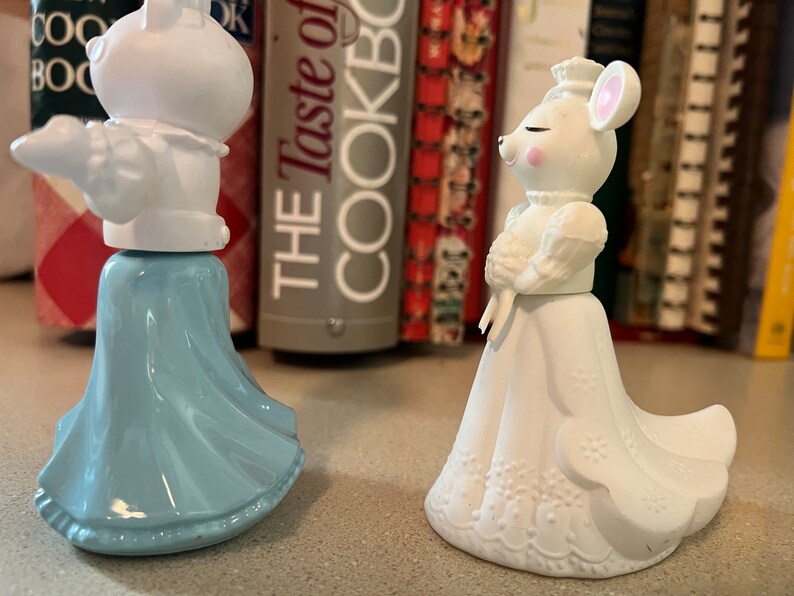Vintage Avon Cologne Bottles Cat and Mouse Bride - Etsy
