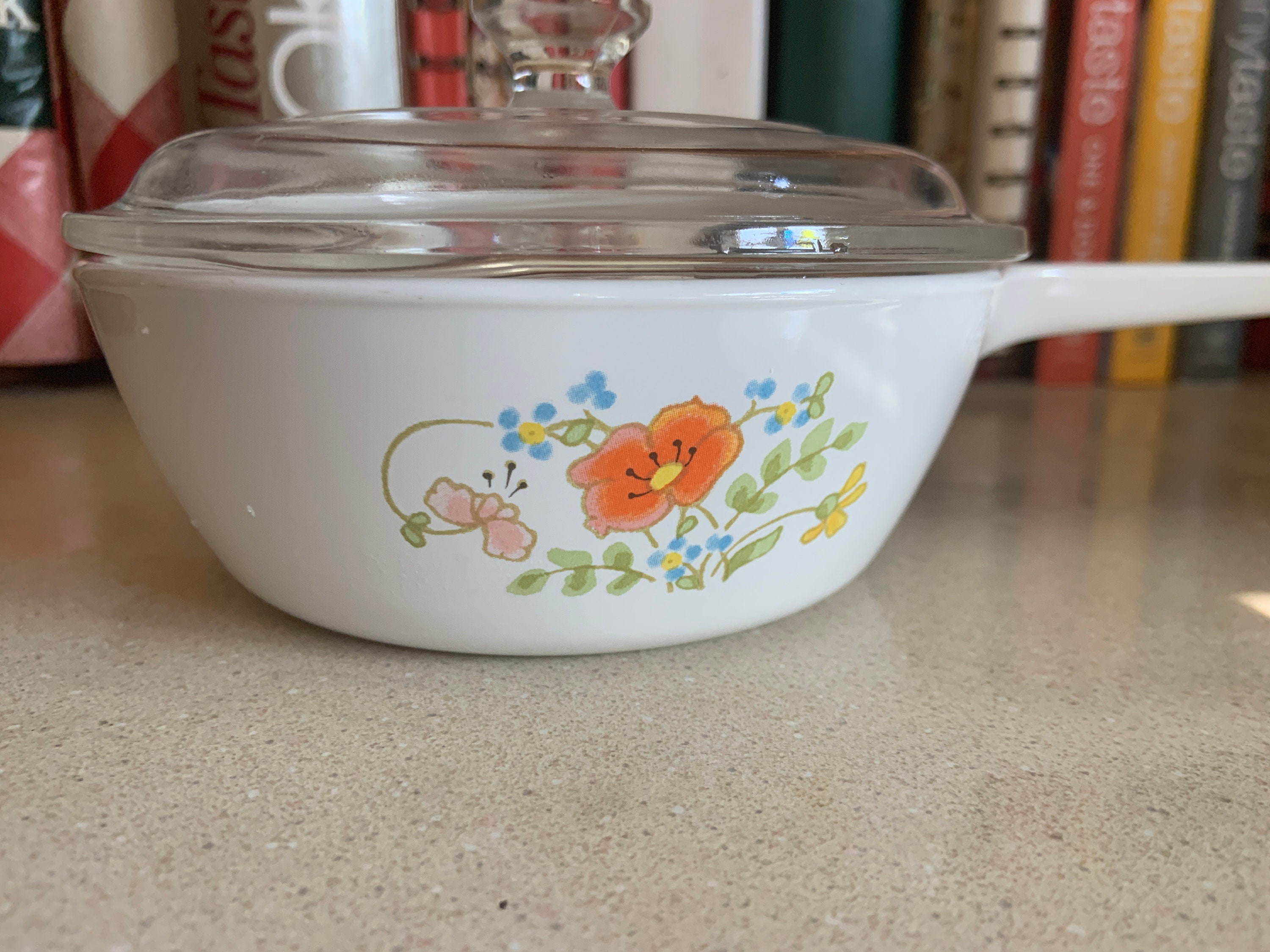 Vintage Corning Ware Wildflower Range Topper Skillet and - Etsy