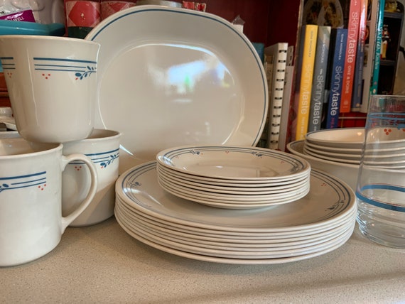 Vintage Corelle Country Violets Dinnerware Collection - Etsy