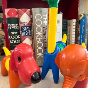 Vintage Tupperware Tuppertoys Animal Set, Complete - Etsy