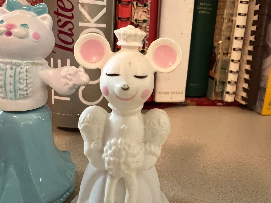 Vintage Avon Cologne Bottles Cat and Mouse Bride - Etsy
