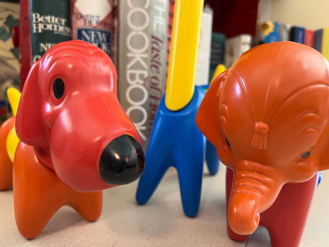 Vintage Tupperware Tuppertoys Animal Set, Complete - Etsy