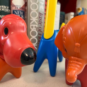 Vintage Tupperware Tuppertoys Animal Set, Complete - Etsy