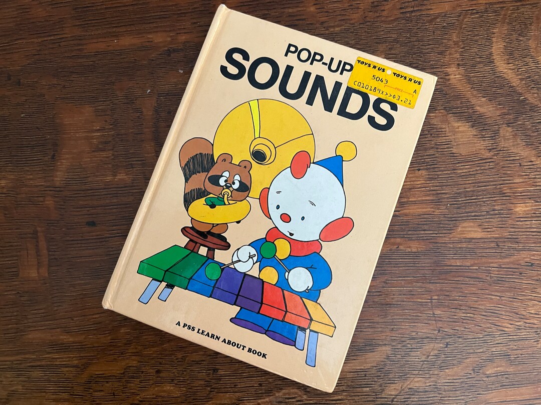 Vintage Pop-up Sounds, A PSS Learn About Book - Etsy
