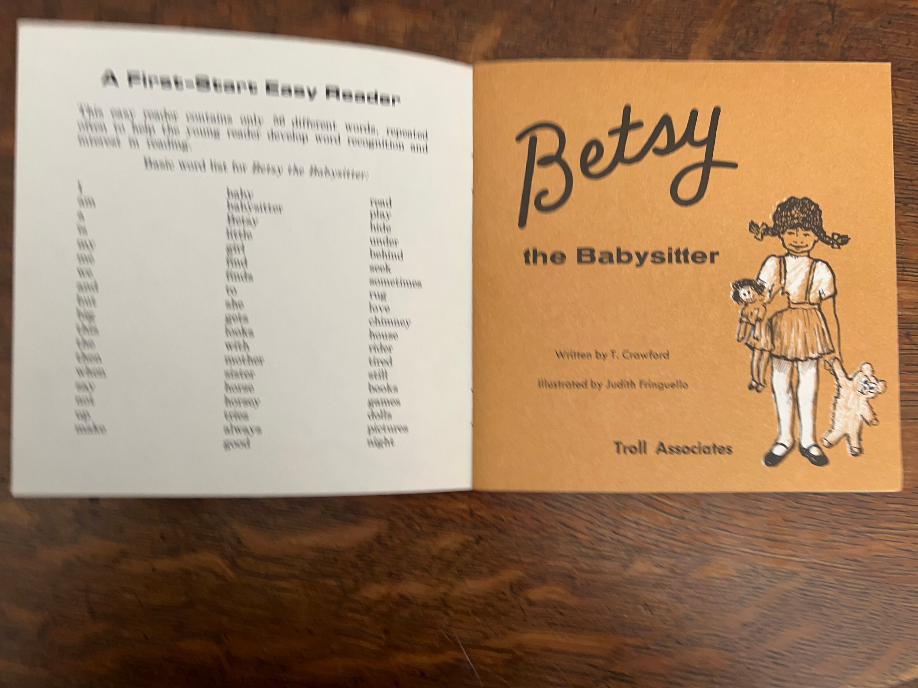 Vintage A First-start Easy Reader Collection Betsy the - Etsy
