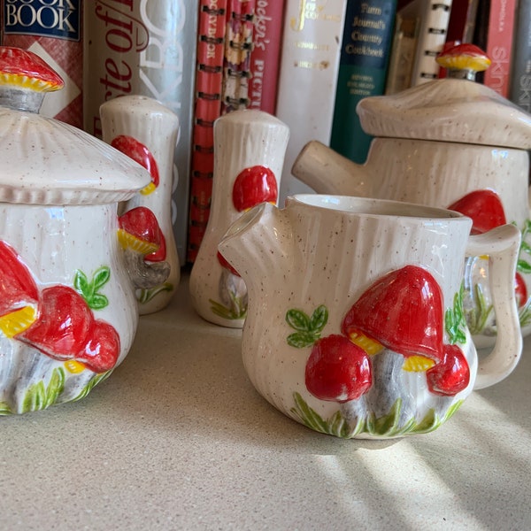 Mushroom Tea Set - Etsy