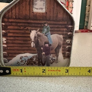 Vintage New England Container Co Log Cabin Maple Syrup Tin - Etsy