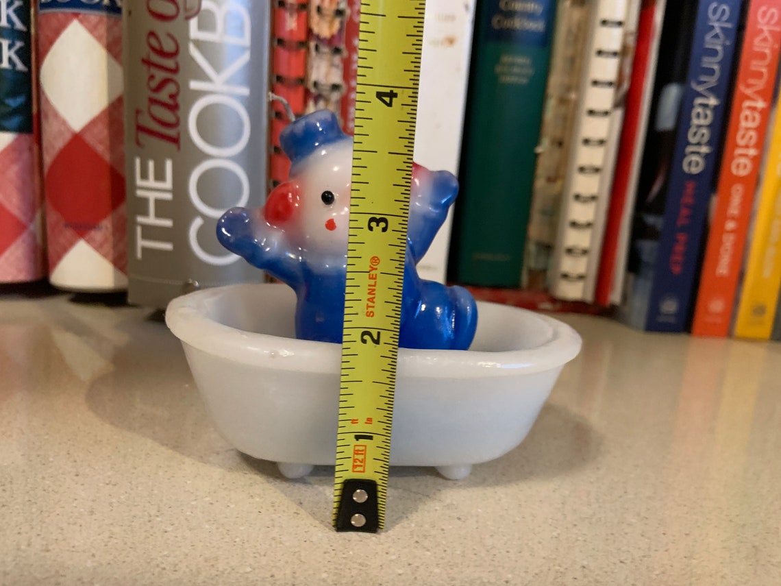 Vintage Candle Clown in a Bathtub - Etsy