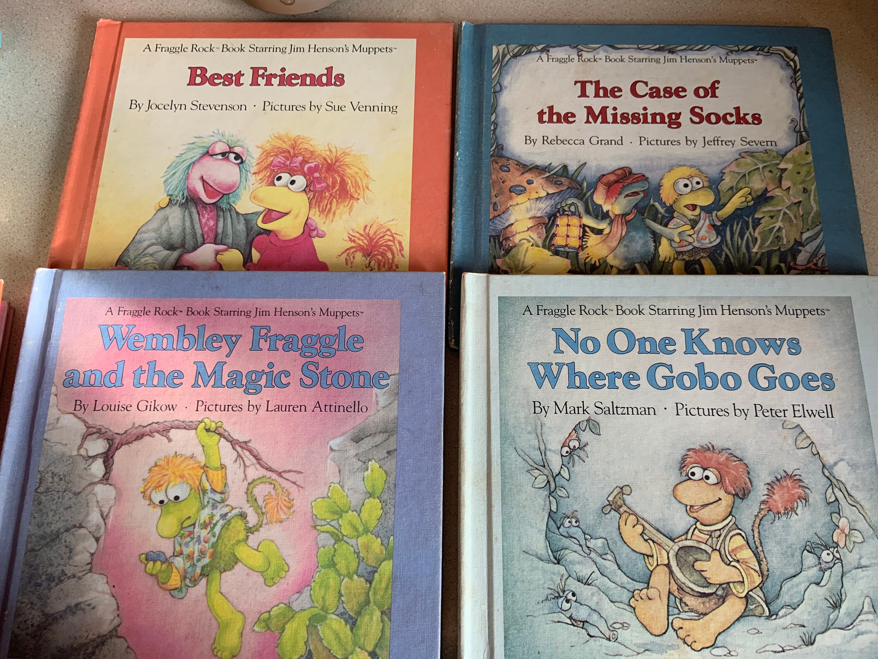 Vintage Weekly Reader Fraggle Rock Books Jim Henon's Muppets - Etsy